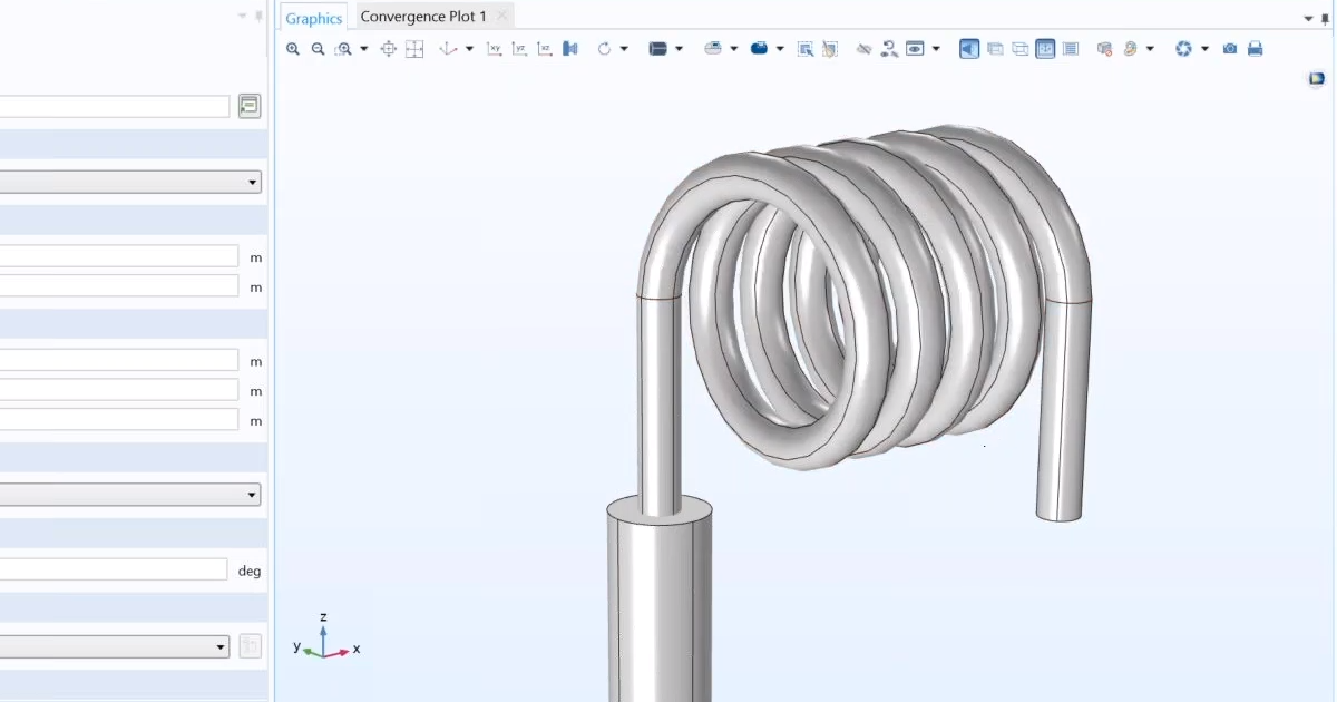 Modeling Resonance and Coupling Between 3D Electromagnetic Coils