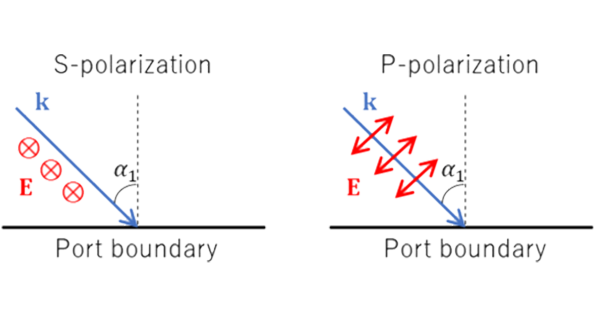 Polarization Settings for Periodic Ports
